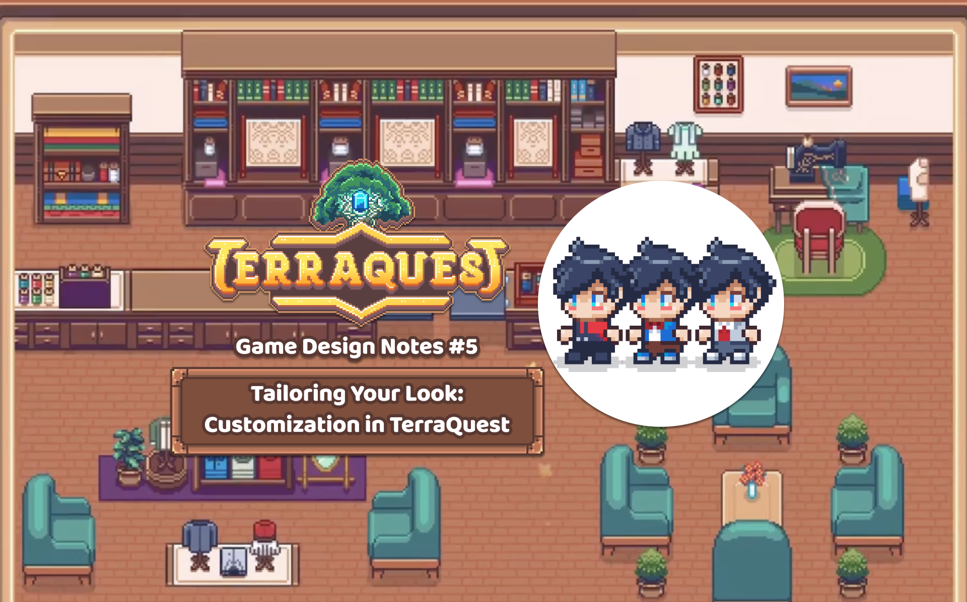 Tailoring Your Look: Customization in TerraQuest